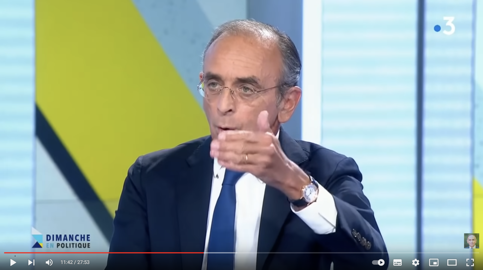 Éric Zemmour répond aux questions de Francis Letellier qui ne connaît ...