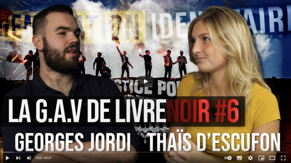 Thaïs d’Escufon : Quel avenir pour une identitaire ? (ENTRETIEN ...