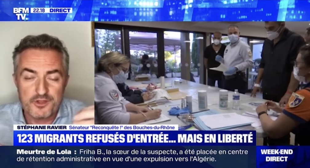 Stéphane Ravier : “Fais du bien au migrant, il te le rend en caguant ...